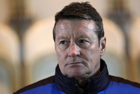 Chesterfield Manager Danny Wilson During Colchester Editorial Stock ...