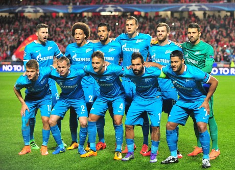 Zenits Players Pose Group Photo Editorial Stock Photo - Stock Image ...