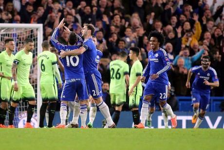 Chelsea Players Congratulate Eden Hazard After Editorial Stock Photo ...