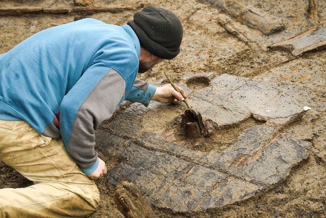 Bronze Age Wheel Must Farm One Editorial Stock Photo - Stock Image ...