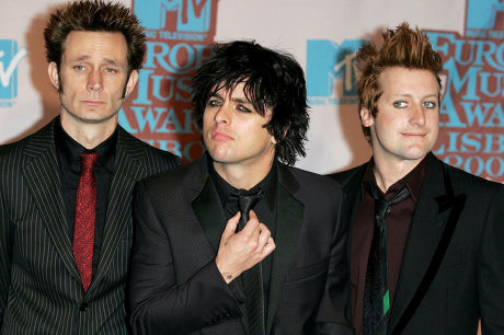 Green Day Mike Dirnt Billie Joe Editorial Stock Photo - Stock Image ...