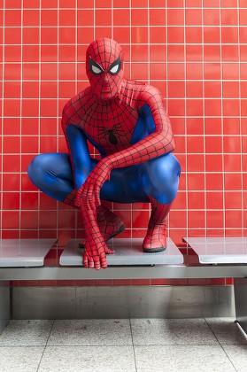 Man Dressed Spiderman Editorial Stock Photo - Stock Image | Shutterstock