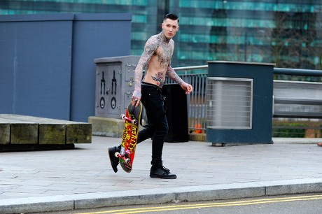 Model Ryan Davishall His Skateboard Granary Editorial Stock Photo ...