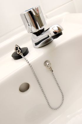 Water Tap Rubber Sink Plug On Editorial Stock Photo - Stock Image ...