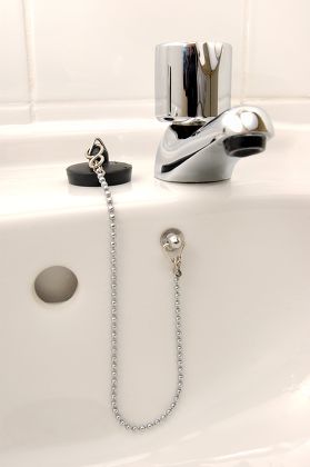 Sink Water Tap Rubber Plug On Editorial Stock Photo - Stock Image ...