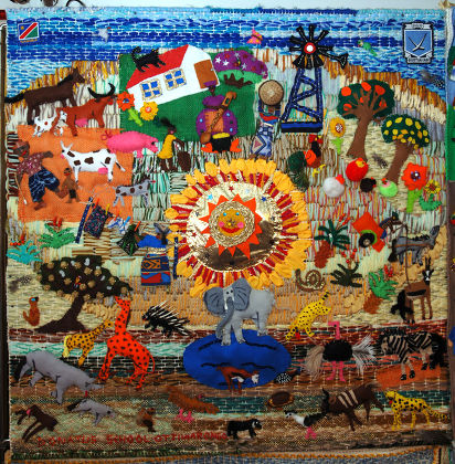 Part Golden Tapestry Project Queens 80th Editorial Stock Photo - Stock ...
