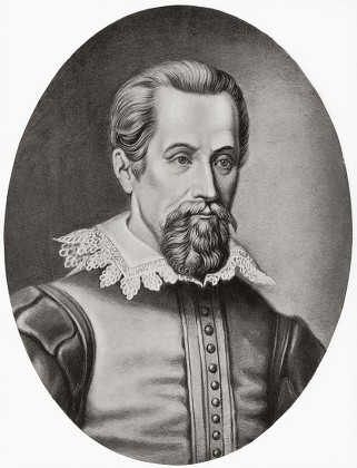 Johannes Kepler 1571 1630 German Mathematician Editorial Stock Photo ...