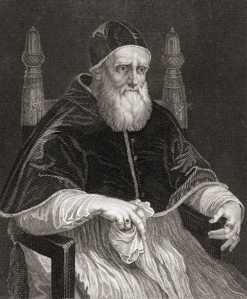 Pope Julius Ii 1443 1513 Nicknamed Editorial Stock Photo - Stock Image ...