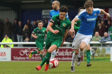 Nantiwch Towns Elliott Osborne Scores Opening Editorial Stock Photo ...