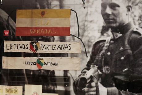 Arm Bands Worn By Lithuanian Partisans Editorial Stock Photo - Stock ...