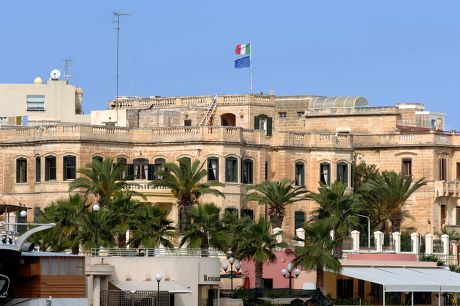 Italian Embassy Valletta Malta Built 1602 Editorial Stock Photo - Stock ...