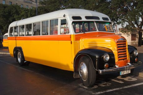 Old Style Buses Still Main Form Editorial Stock Photo - Stock Image ...