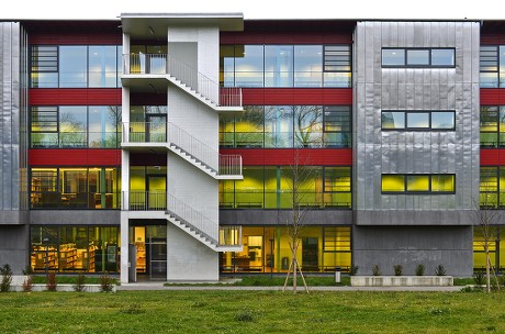 School Building College Sismondi Canton Geneva Editorial Stock Photo ...