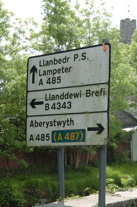 Llanddewi Brefi Village Home Matt Lucas Editorial Stock Photo - Stock ...