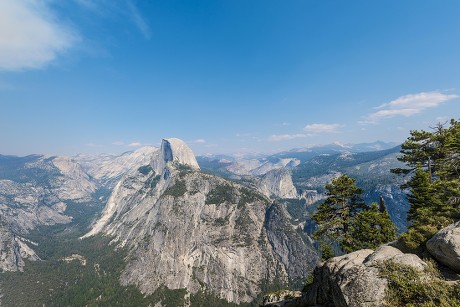 View Glacier Point Yosemite Valley Half Editorial Stock Photo - Stock ...