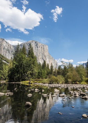 Valley View Overlooking El Capitan Merced Editorial Stock Photo - Stock ...