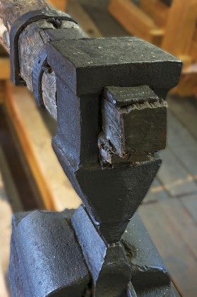 Old Blacksmiths Hammer 1875 Industrial Museum Editorial Stock Photo ...