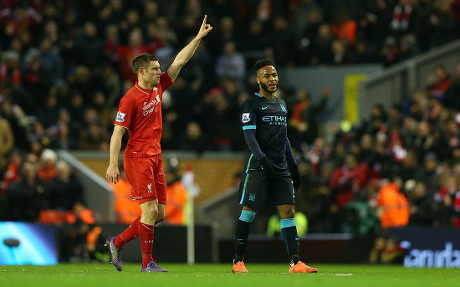 Liverpool Fans Shout Abuse Raheem Sterling Editorial Stock Photo ...