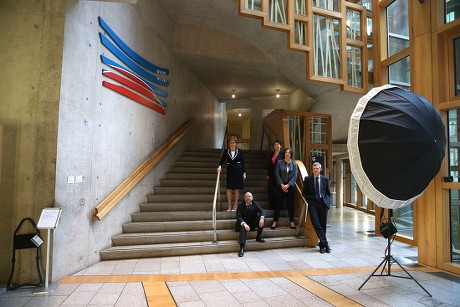 Holyrood Magazine Photoshoot Nicola Sturgeon First Editorial Stock ...