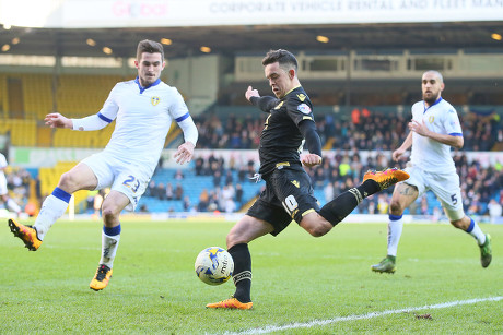 Bolton Wanderers Zach Clough Leeds Uniteds Editorial Stock Photo ...
