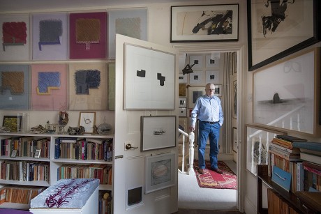 Tim Sayer at his home in Highbury, London, Britain - 04 Mar 2016 Stock ...