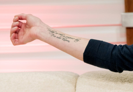 Victoria Pendleton Tattoo Detail Editorial Stock Photo - Stock Image | Shutterstock