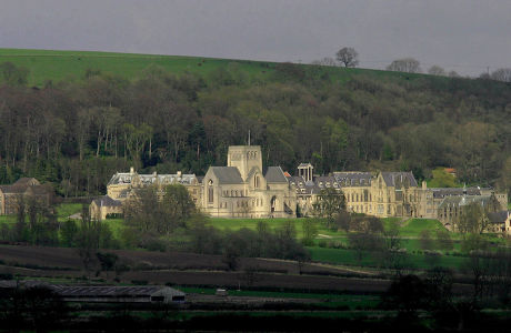 Ampleforth Abbey College Yorkshire England Britain Editorial Stock ...