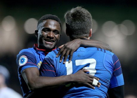 Frances Damien Penaud Celebrates His Try Editorial Stock Photo - Stock ...