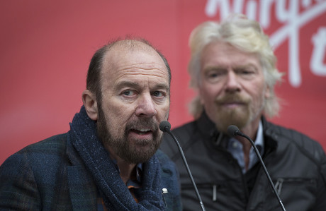 Brian Souter Sir Richard Branson - Foto de stock de contenido editorial ...