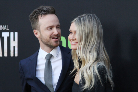 Aaron Paul Wife Lauren Parsekian Editorial Stock Photo - Stock Image ...