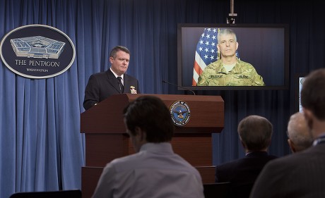 Us Army Colonel Steve Warren Spokesman Editorial Stock Photo - Stock ...
