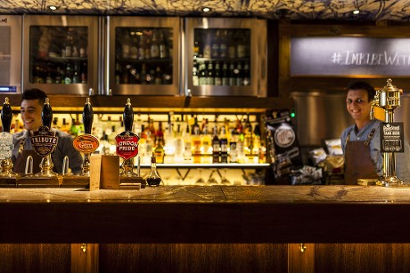 'Duck and Rice' restaurant, London, Britain - 09 Apr 2015 Stock ...