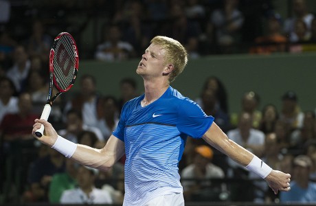 Kyle Edmund Great Britain Action Miami Editorial Stock Photo - Stock ...
