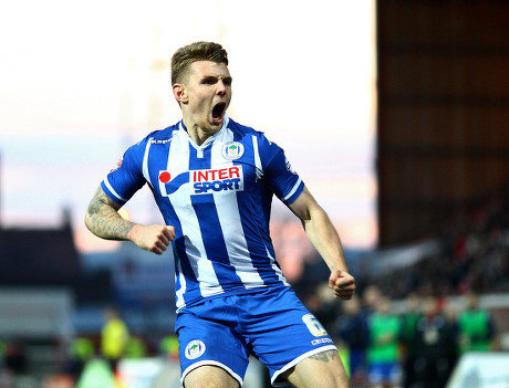 Max Power Wigan Celebrates Scoring His Editorial Stock Photo - Stock ...