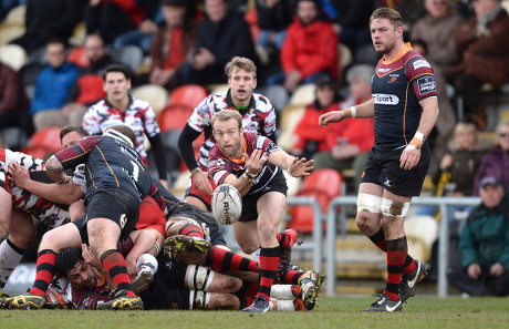 Sarel Pretorius Dragons Gets Ball Away Editorial Stock Photo - Stock ...