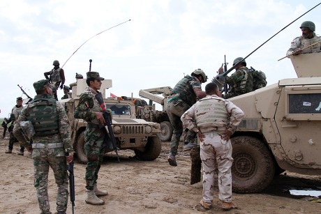 Group Soldiers Iraqi Army Seen Front Editorial Stock Photo - Stock ...