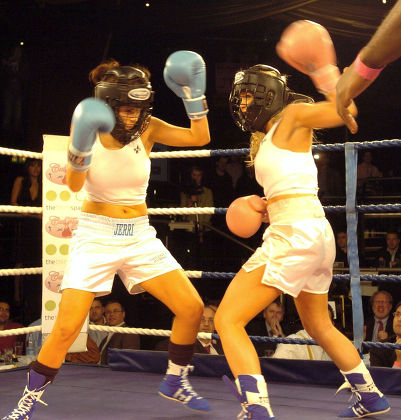 CATFIGHT MODEL BOXING NIGHT AT CLUB CIRQUE, LEICESTER SQUARE, LONDON ...