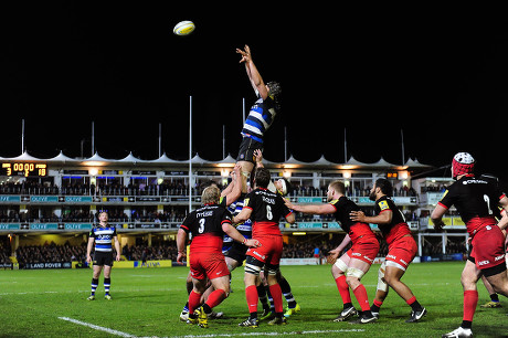 Charlie Ewels Bath Rugby Rises High Editorial Stock Photo - Stock Image ...