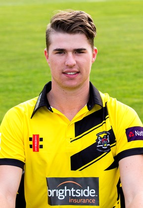 George Hankins Gloucestershire Cricket Poses Headshot Editorial Stock ...