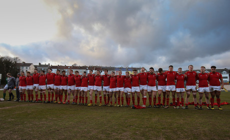 Wales U18 v England U18, U18 International Series, Britain - 6 Apr 2016 ...