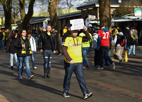 Man Looking Spare Tickets Before Uefa Editorial Stock Photo - Stock ...