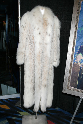 Fox Fur Coat Marked Sorbara Neiman Editorial Stock Photo - Stock Image ...