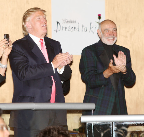 Donald Trump Sir Sean Connery Editorial Stock Photo - Stock Image ...