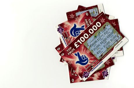 Used National Lottery Scratch Cards Editorial Stock Photo - Stock Image ...