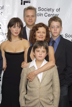 Eva Amurri Tim Robbins Miles Robbins Editorial Stock Photo - Stock ...