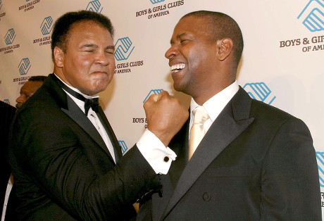 Muhammad Ali Denzel Washington Editorial Stock Photo - Stock Image ...