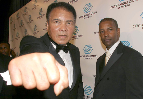 Muhammad Ali Denzel Washington Editorial Stock Photo - Stock Image ...