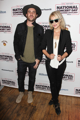 Jimmy Shaw Emily Haines Metric Editorial Stock Photo - Stock Image ...