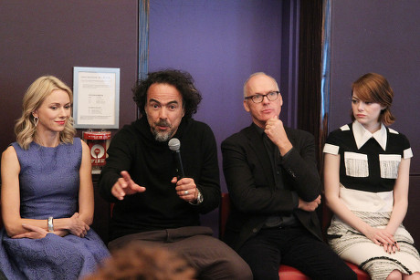 Naomi Watts Alejandro G Inarritu Directorscreenwriter Editorial Stock ...