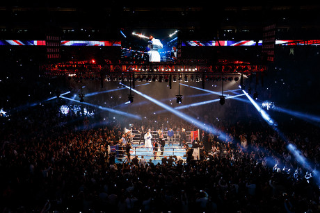 Anthony Joshua Celebrates His Team After Editorial Stock Photo - Stock ...